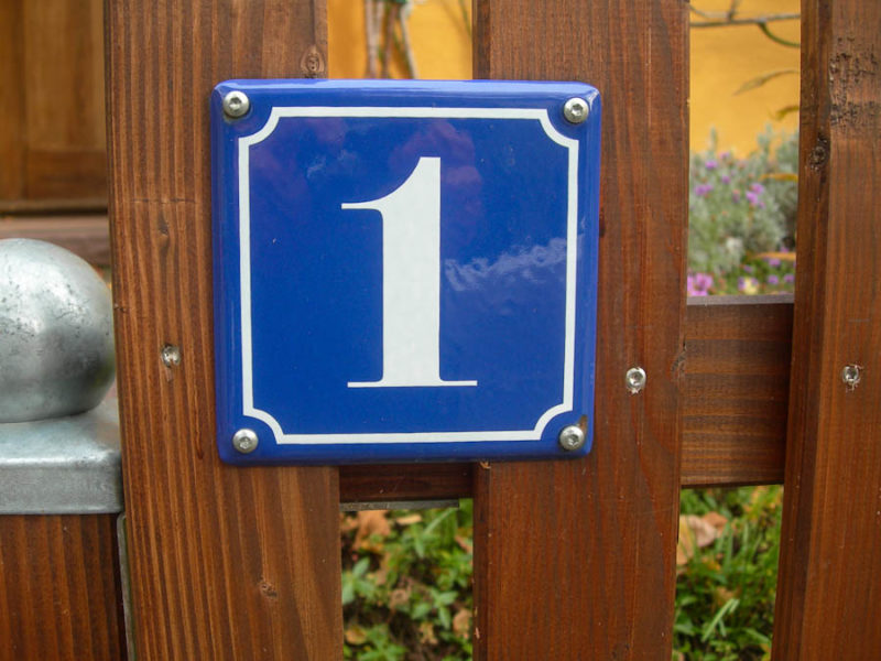 Frankfurt House Numbers – You Should Like Type Too