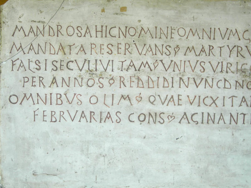 Roman Inscriptions – You Should Like Type Too